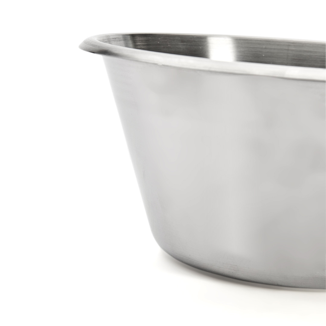 Bassine conique inox bord roulé ouvert Ø20cm - de Buyer