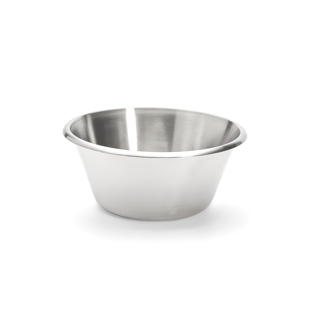 Bassine conique inox, bord roulé ouvert, acier inox, OUTDOOR, ø 24cm ...