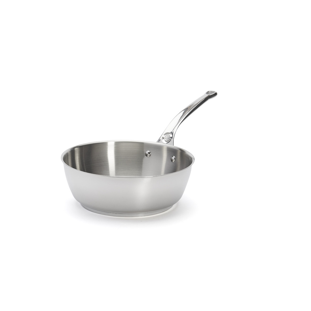 Sauteuse bombée en inox MILADY Ø24cm