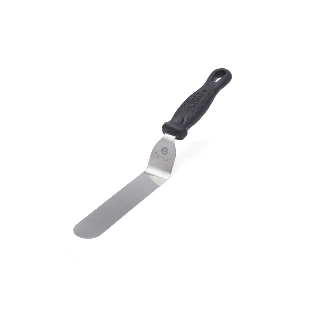 OFFSET SPATULA FK OFFICIUM, stainless steel, curved spatula - 15cm, FK0 ...