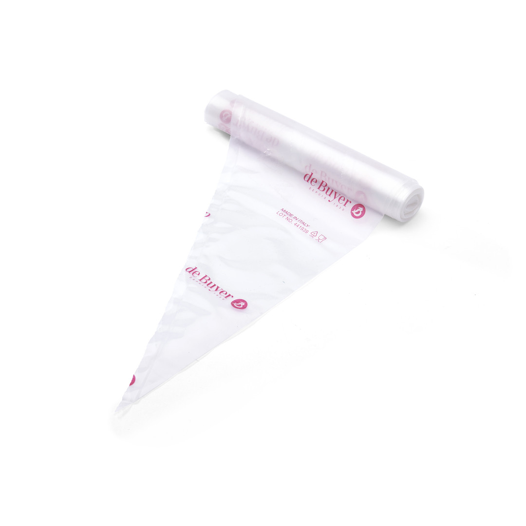 Roll of 20 disposable pastry bags Polyethylene 40cm - de Buyer