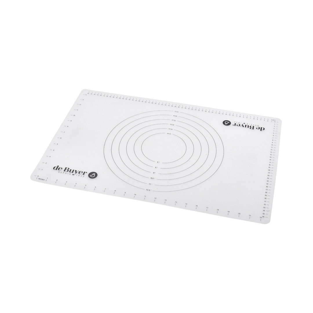 Non-stick pastry mat with marks, silicone, siliconized fiberglass ...