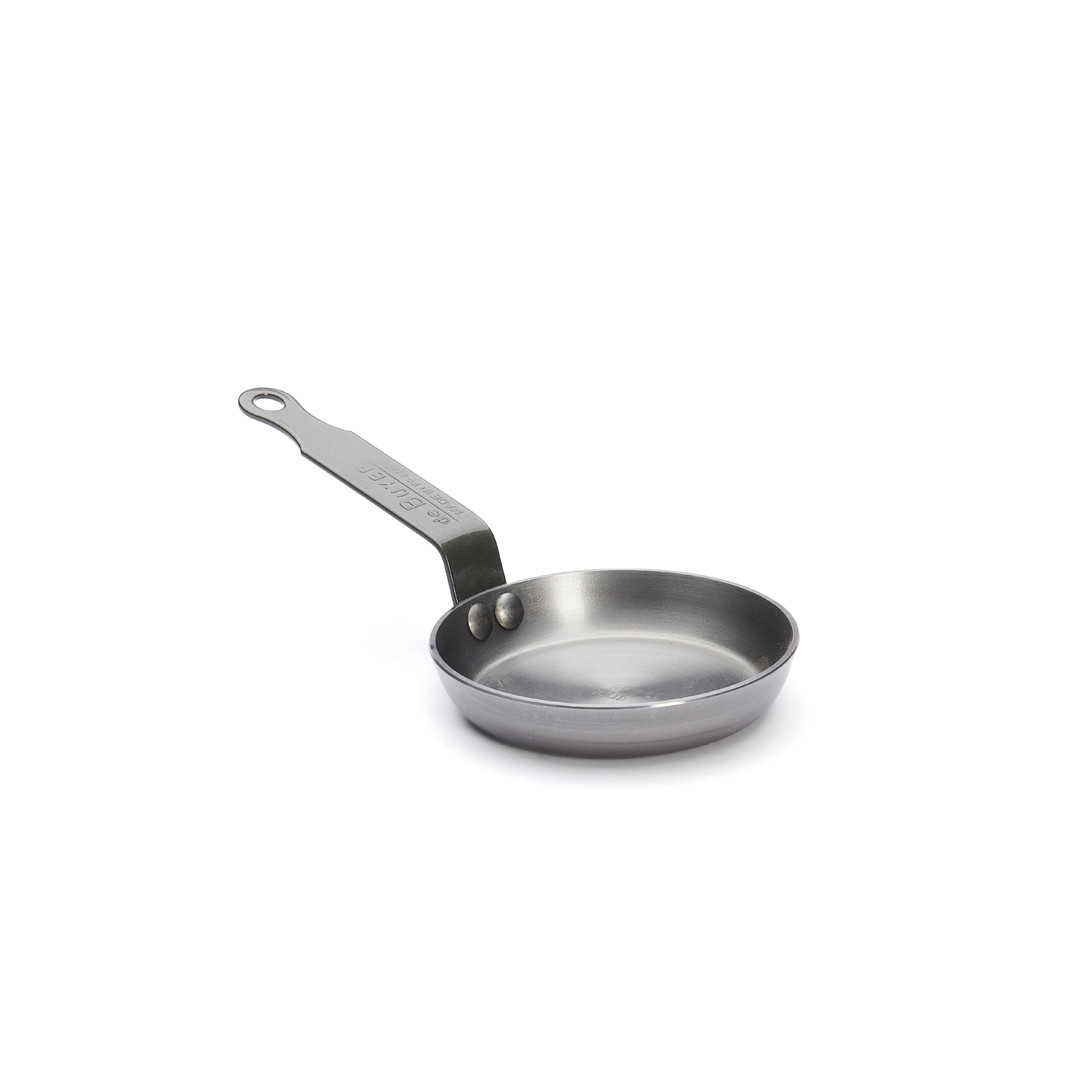Steel blinis pan MINERAL B Ø12cm - de Buyer