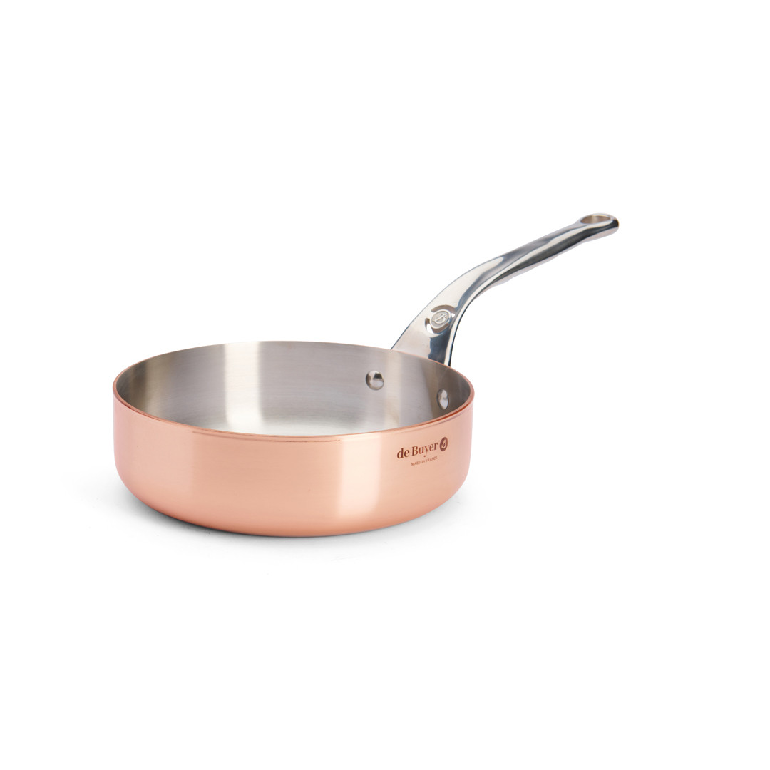 Sauteuse en cuivre INOCUIVRE Ø20cm