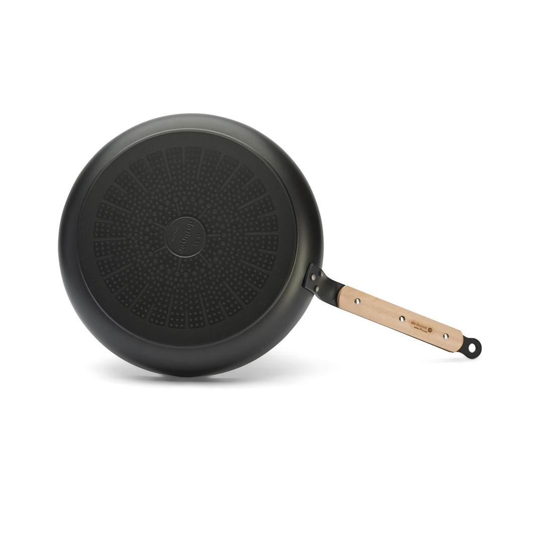 Poêle ronde CHOC B BOIS, non-stick forged aluminium, ø 32cm, Pans - De ...