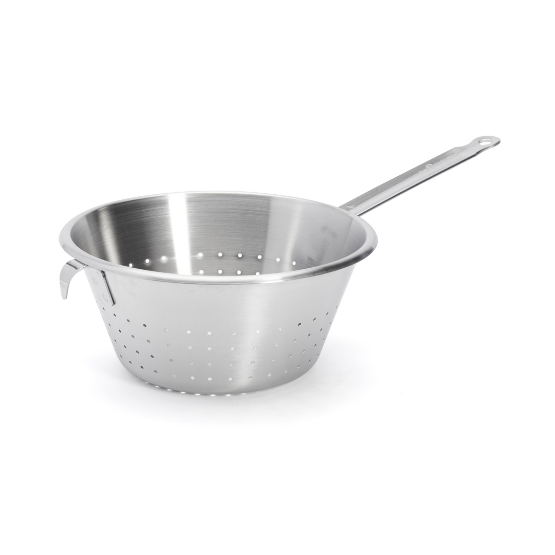 Stainless steel conical colander with handle Ø24cm - de Buyer