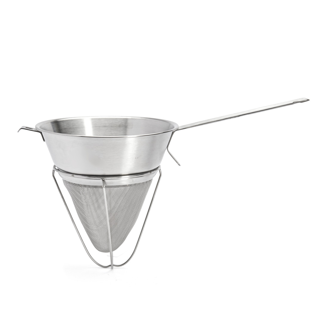 Stainless steel frame muslin strainer Ø22cm H.23cm - de Buyer