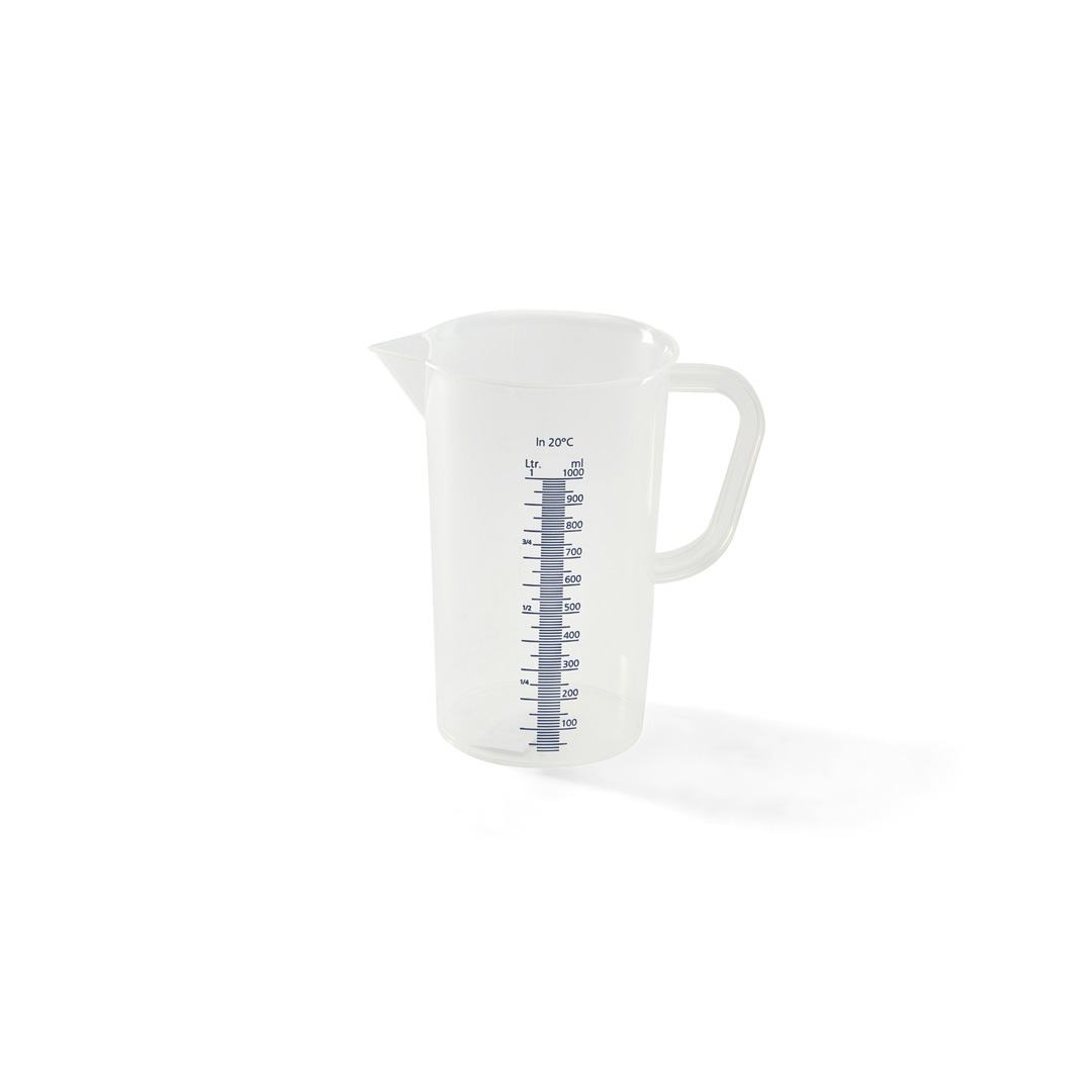 Measuring jug, polypropylene, 1 l., Jars and jugs - De Buyer