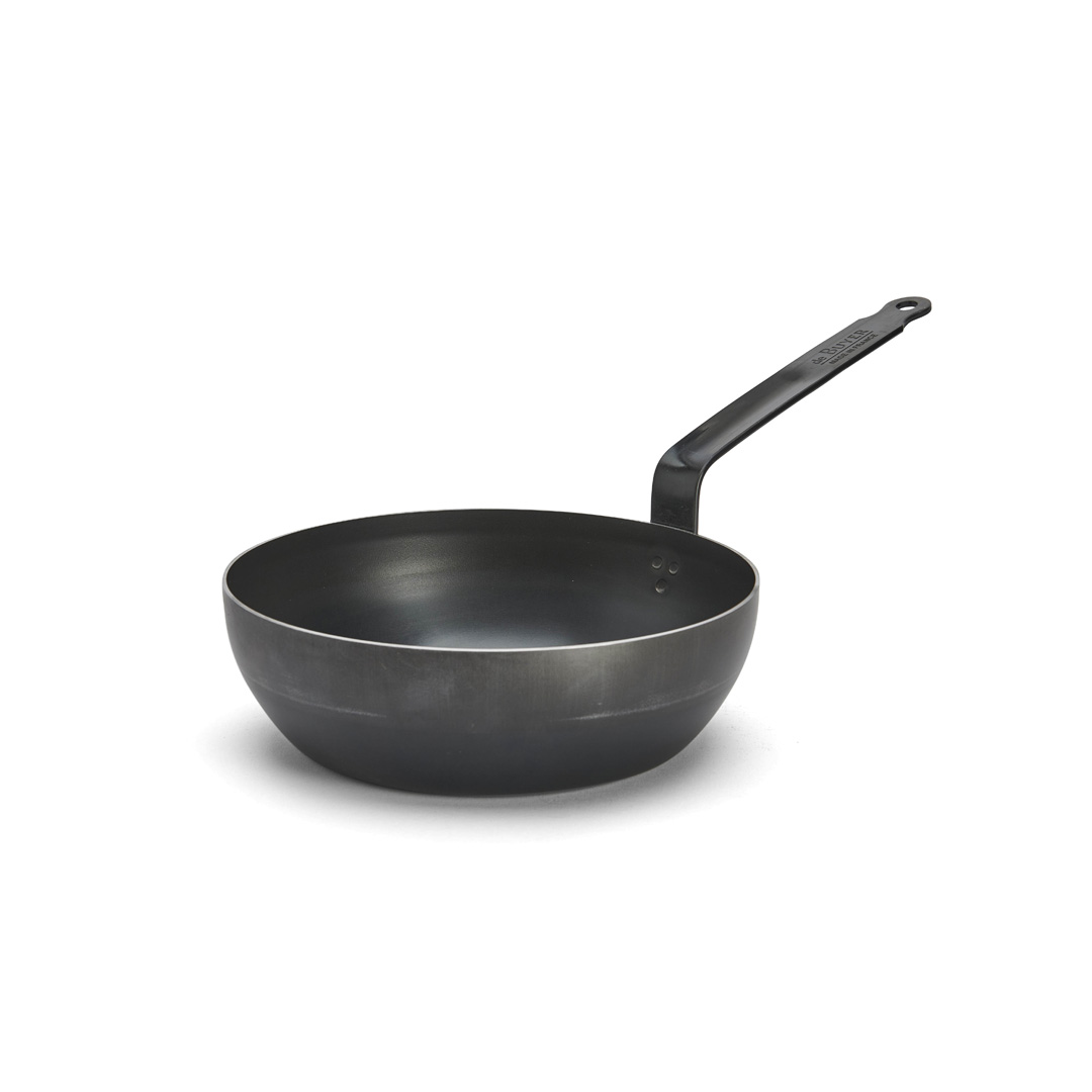 Sauteuse Paysanne en acier bleui BLUE CARBON Ø24cm