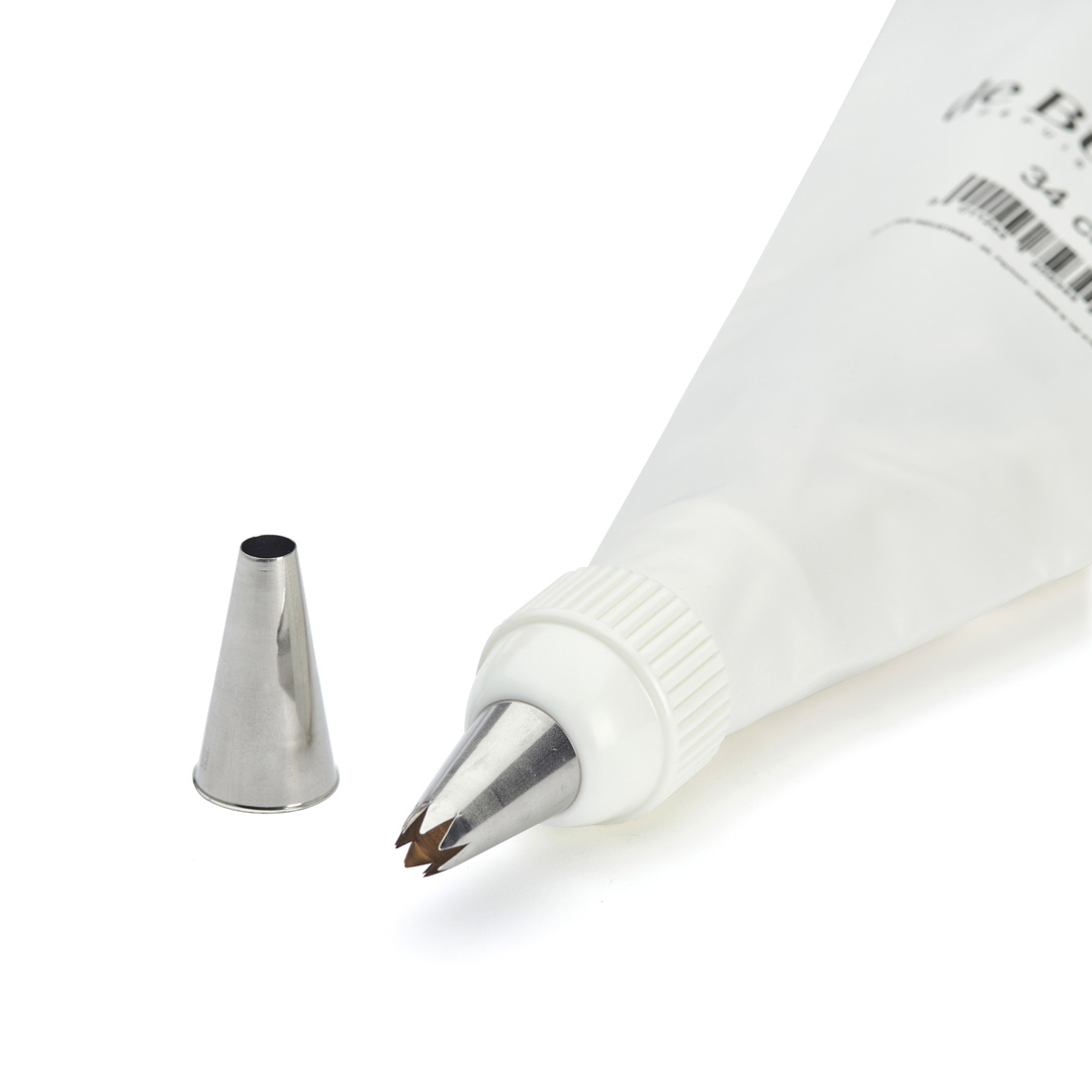 Set of 3 adapters for the 3 sizes of nozzles Ø20-25-35mm - de Buyer